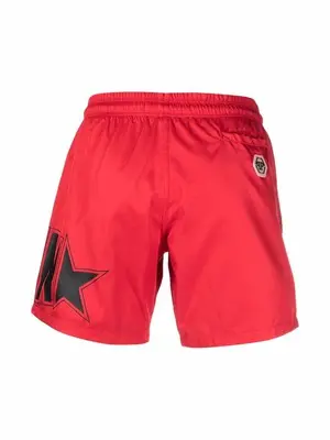 Philipp Plein Logo-print Swim Shorts