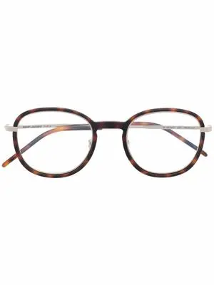 Saint Laurent Tortoiseshell-frame Glasses - Brown