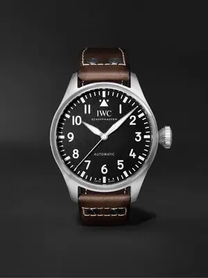 IWC SCHAFFHAUSEN Big Pilot's Automatic 43mm Watch - Black