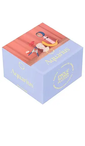 PIECEWORK Mini Puzzle In Pink - Aquarius