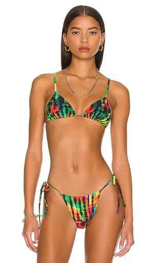 TROPIC OF C Tropic Of C Equator Bikini Top Mystic Paralello