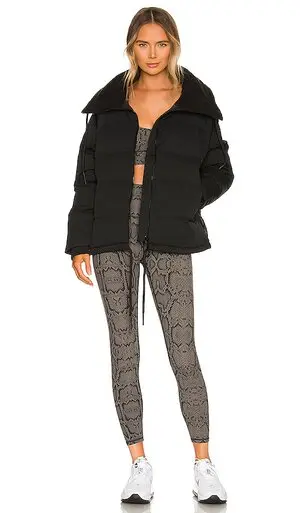 Varley Let's Go Edris Sports Bra In Olive