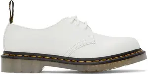 Dr. Martens Dr. Martens White 1461 Iced Smooth Leather Oxfords - White