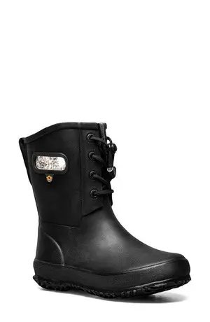 Bogs Amanda Plush Lace Ii Boot Black