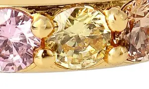 Kurt Geiger Be Kind" Crystal Ring