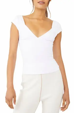 Free People Duo Corset Top - Ivory