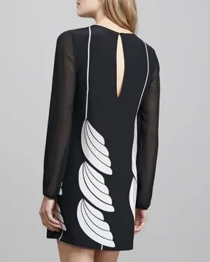 Blanc Noir Full Length Infinity Top - White