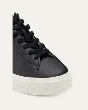 VEJA Campo Easy Two-tone Leather Sneakers - Black/white