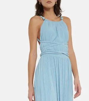 Simkhai Lillee Open-back Maxi Dress