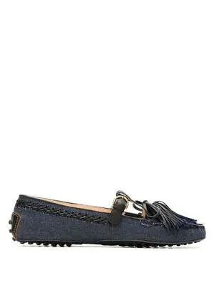 TOD'S Gommino Denim Loafers