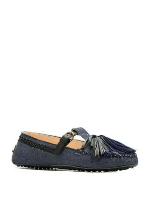 TOD'S Gommino Denim Loafers