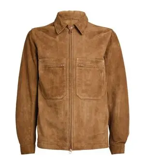 Private White V.c. Suede Bomber Jacket