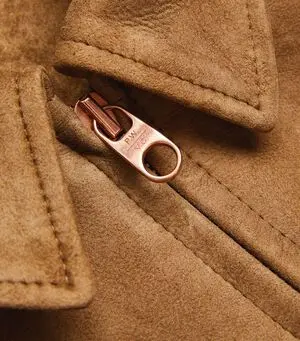 Private White V.c. Suede Bomber Jacket