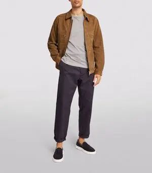 Private White V.c. Suede Bomber Jacket