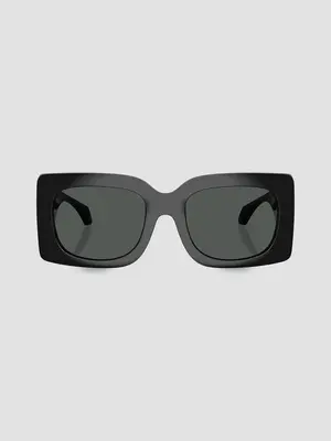 Versace 54mm Square Sunglasses Black