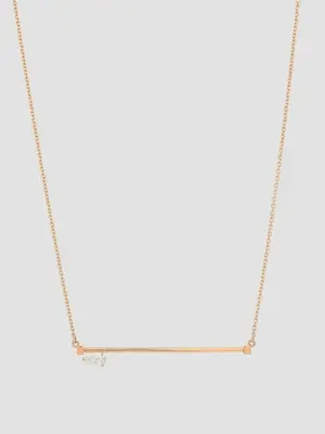 REPOSSI Serti Sur Vide 18k Gold & 0.30 Tcw Diamond Pendant Necklace - Rose Gold