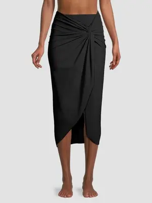 Chiara Boni La Petite Robe Aza Twist Coverup Skirt