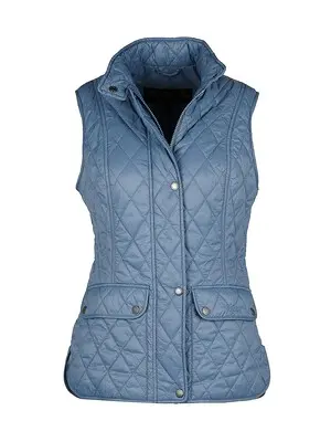 Barbour Women's Otterburn Gilet Vest - Navy  Stone Blue