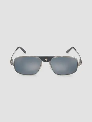 Cartier Santos De 60mm Pilot Sunglasses