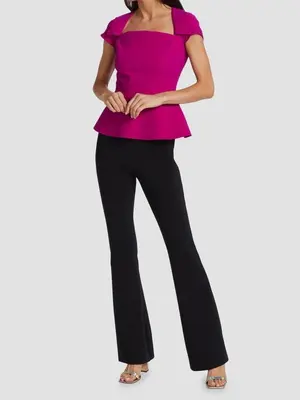 Chiara Boni La Petite Robe Venus High-waisted Flare Pants