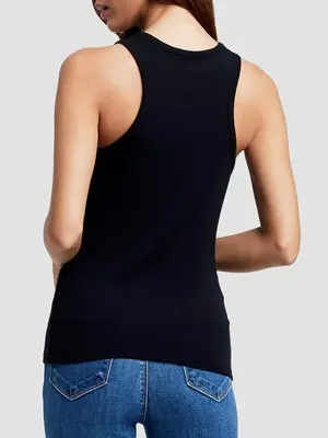 L'Agence Nia Racerback Tank - Black
