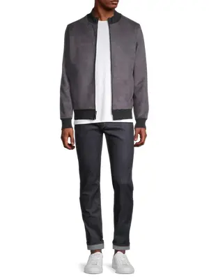 Robert Barakett Lachine Faux Suede Jacket