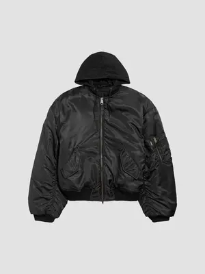 Balenciaga Hooded Bomber Jacket