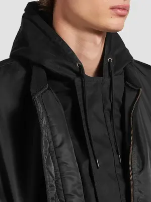 Balenciaga Hooded Bomber Jacket