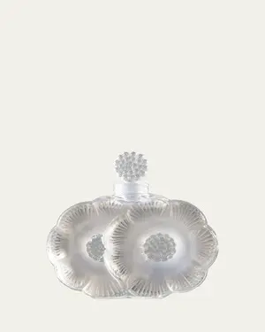 Lalique Two Flowers Perfume Bottle - Clear