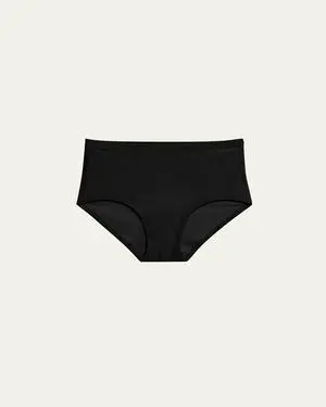 Chantelle Plus Size Soft Stretch Hipster Briefs Black