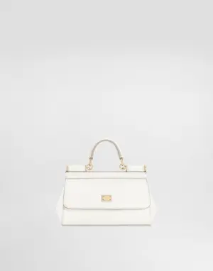 Dolce & Gabbana Mini Sicily Handbag - White