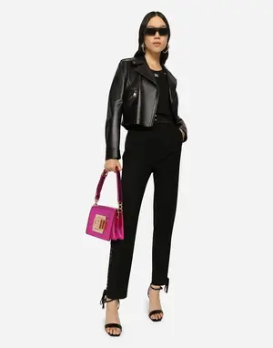 Dolce & Gabbana Leather Biker Jacket