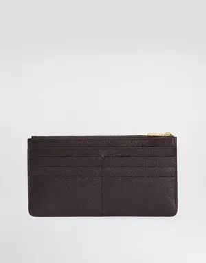 Dolce & Gabbana Large Card Holder With Tag - Purple