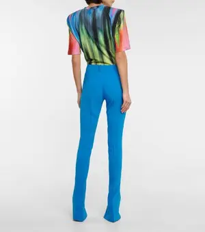 Attico Freja High-rise Trousers