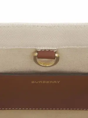 Burberry Mini Freya Tote - Neutrals