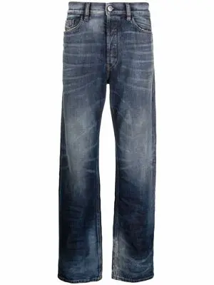 DIESEL® D-macs Straight-leg Jeans - Blue