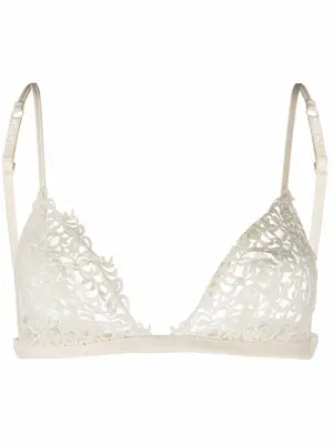 La Perla Petit Macrame Lace Bra - Neutrals