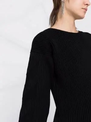 Off-White Ribbed-knit Wool Jumper