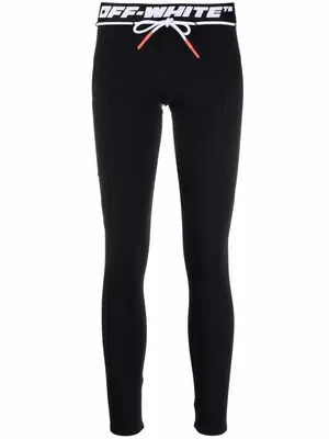 Off-White Logo-tape Performance Leggings