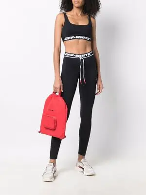 Off-White Logo-tape Sports Bra
