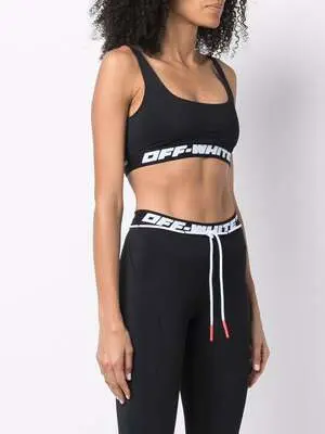 Off-White Logo-tape Sports Bra