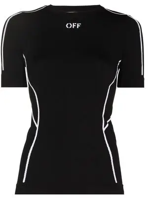 Off-White Off-stamp Performance T-shirt - Black