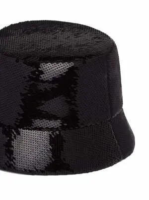 Prada Sequin Embellished Bucket Hat