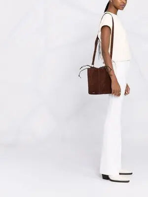Attico Suede Bucket Bag