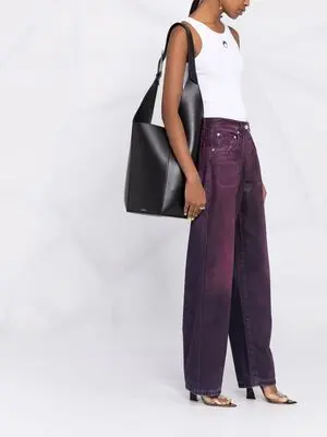 Attico Leather Tote Bag