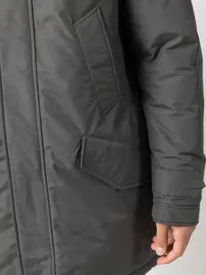 Woolrich Polar High Collar Parka - Grey