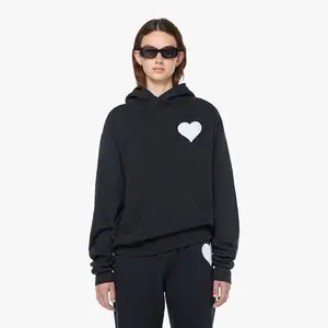 Sprwmn Heart Hoodie - Black