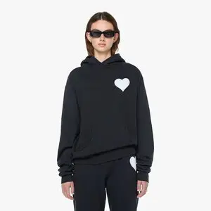 Sprwmn Heart Hoodie - Black