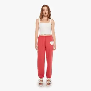 Sprwmn Heart Sweatpants - Red