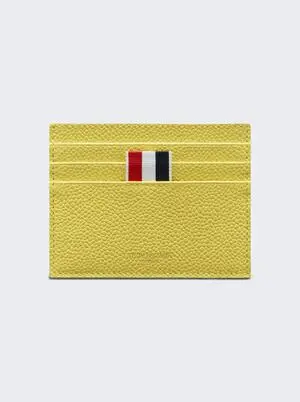 Thom Browne Pebble Grain Card Holder Pastel - Yellow
